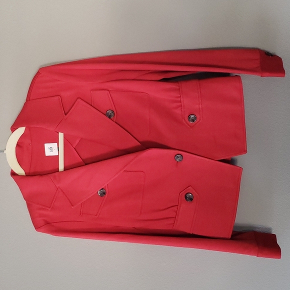CAbi | Jackets & Coats | Cabi The Lrj Red Jacket | Poshmark
